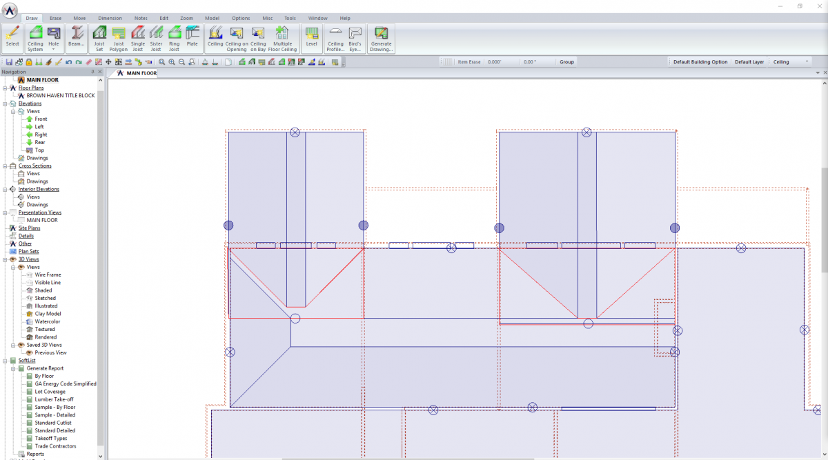 Ceiling point not attaching to wall - SoftPlan 2016 - SoftPlan Users Forum