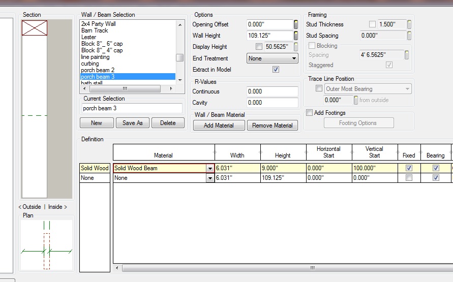 Entablatures inquiry - SoftPlan 2016 - SoftPlan Users Forum
