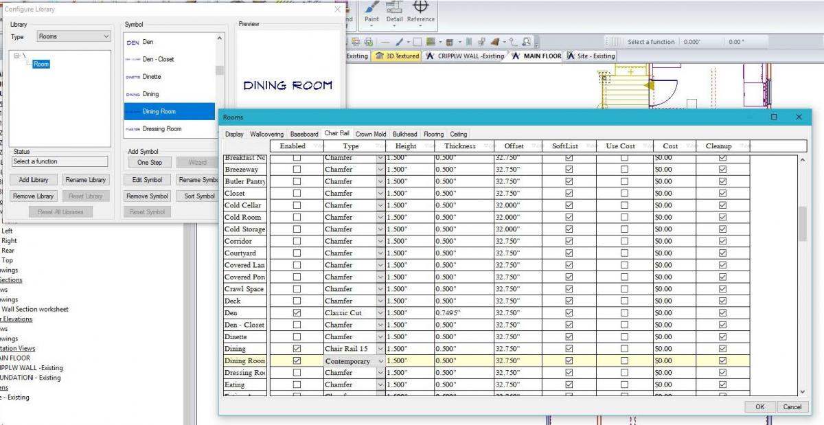 How to add a custom profile to the room library - Solution Found - SoftPlan 2016 - SoftPlan ...