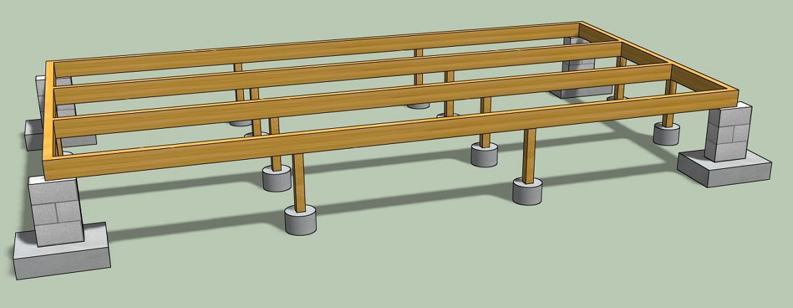 How to do a post & pier floor structure - SoftPlan 2016 - SoftPlan ...
