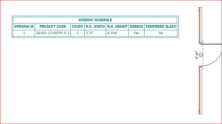 Door Schedule - SoftPlan 2016 - SoftPlan Users Forum