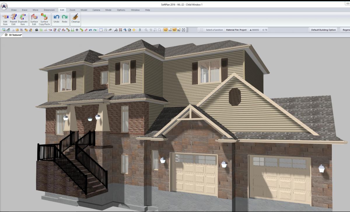 Exterior stairs missing from elevations - SoftPlan 2016 - SoftPlan Users Forum