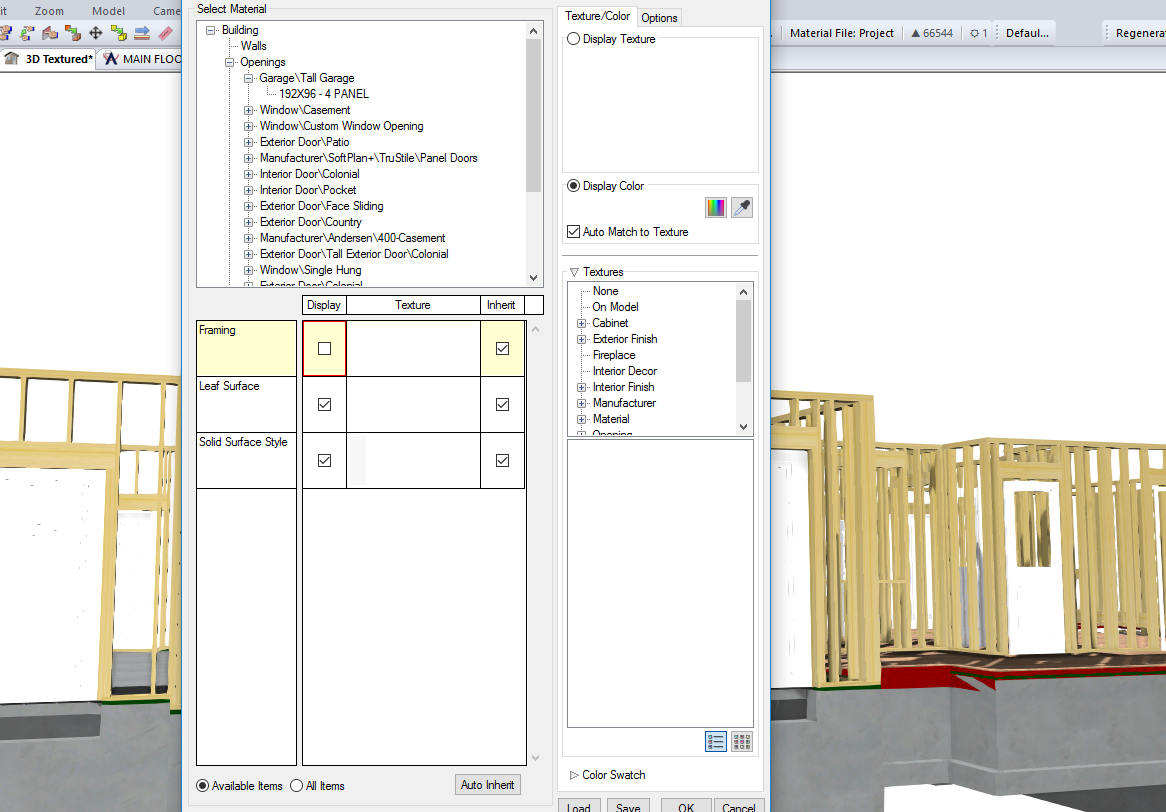 Garage door with two colors - General Questions - SoftPlan Users Forum