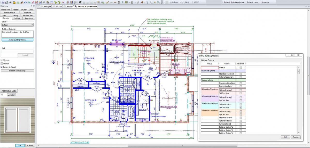 Building Options - SoftPlan 2016 - SoftPlan Users Forum