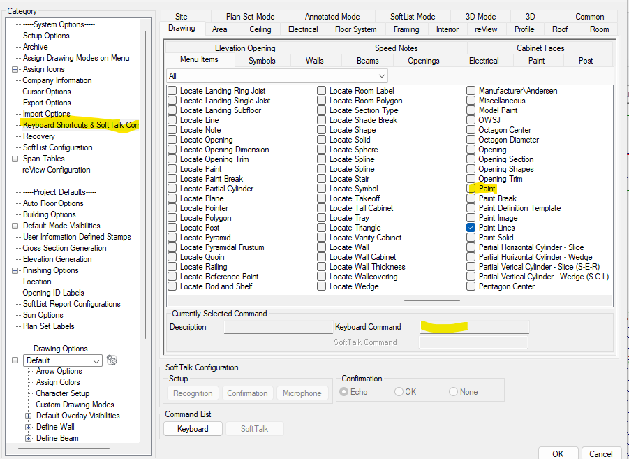 Paint 'hot key' - Guest Questions - SoftPlan Users Forum